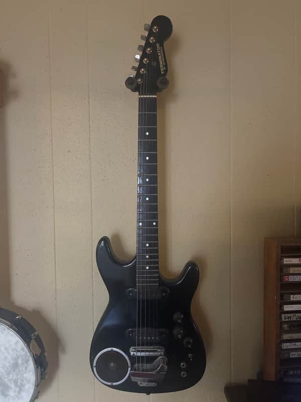 Synsonics Terminator Guitar Built in Speaker | Reverb