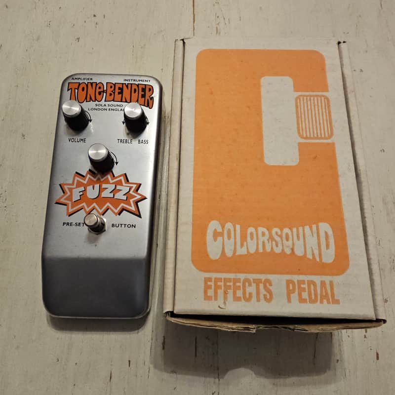 Color Sound Tone Bender Fuzz with Box | Reverb