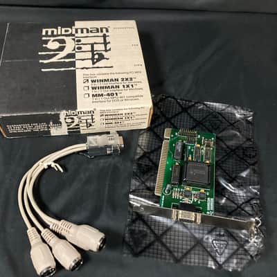 Midiman Winman 2x2 Midi Interface - Excellent Condition With | Reverb