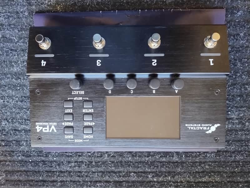 Fractal Audio VP4 Virtual Pedalboard 2024 - Present - Black | Reverb
