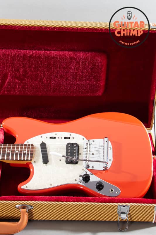 2012 Fender MIJ Japan Kurt Cobain Mustang Left-Handed Fiesta | Reverb