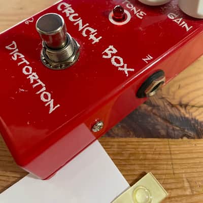 MI Audio Crunch Box 2010s - Red | Reverb