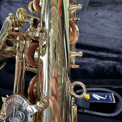 John Packer JP041 Eb Alto Saxophone with Selmer S80 C* | Reverb