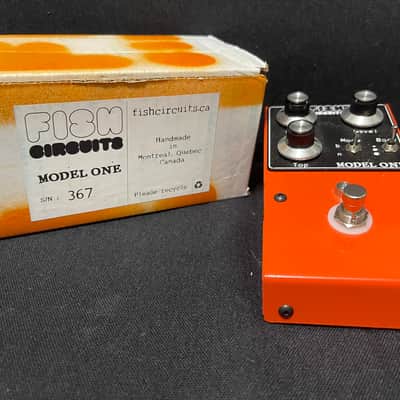 Fish Circuits MODEL ONE 2024 - Orange Metal Box | Reverb