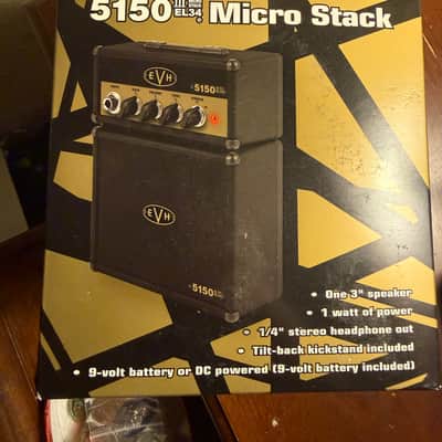 EVH 5150 Micro Stack 1-Watt Battery Amp 2010s -Black | Reverb