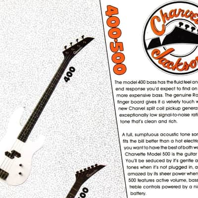 1989-1991 Charvel Charvette Model 400 (Japan) - Techno Blood | Reverb