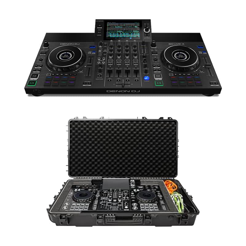 Denon DJ SC Live 4-Standalone Controller + Magma FLXGUARD DJ | Reverb
