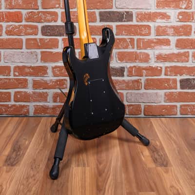 ESP Standard Series Vintage Plus Distressed Black 2007 w/OHSC | Reverb