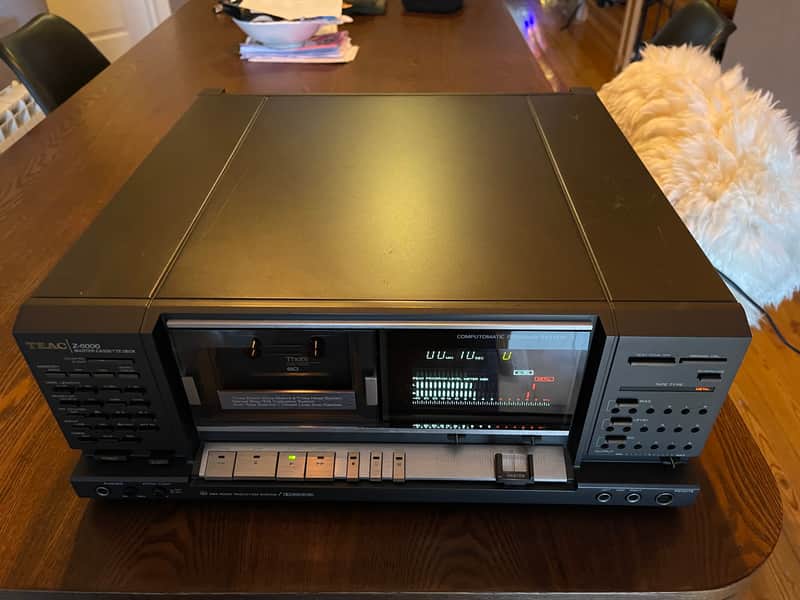 Teac Z6000 casette deck from 1982-86 | Reverb