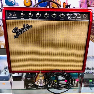 Fender FSR ‘65 Princeton Reverb, Pink Paisley with Foot | Reverb