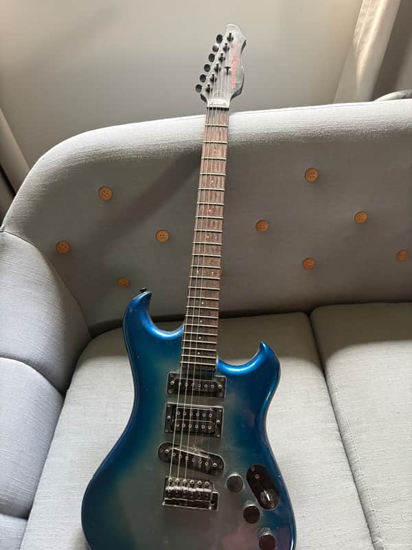 Electra Westone Phoenix X195BL 1980s blue burst | Reverb