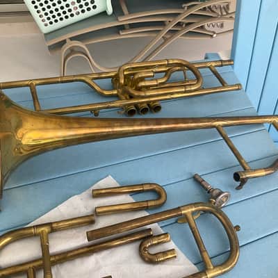 J. W. Pepper Perfected 1930s Valve Trombone | Reverb