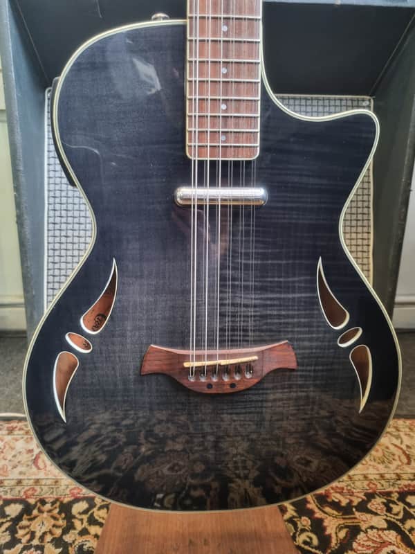 Crafter Crafter SA-12 BLK Slim Archtop Hybrid Electro | Reverb