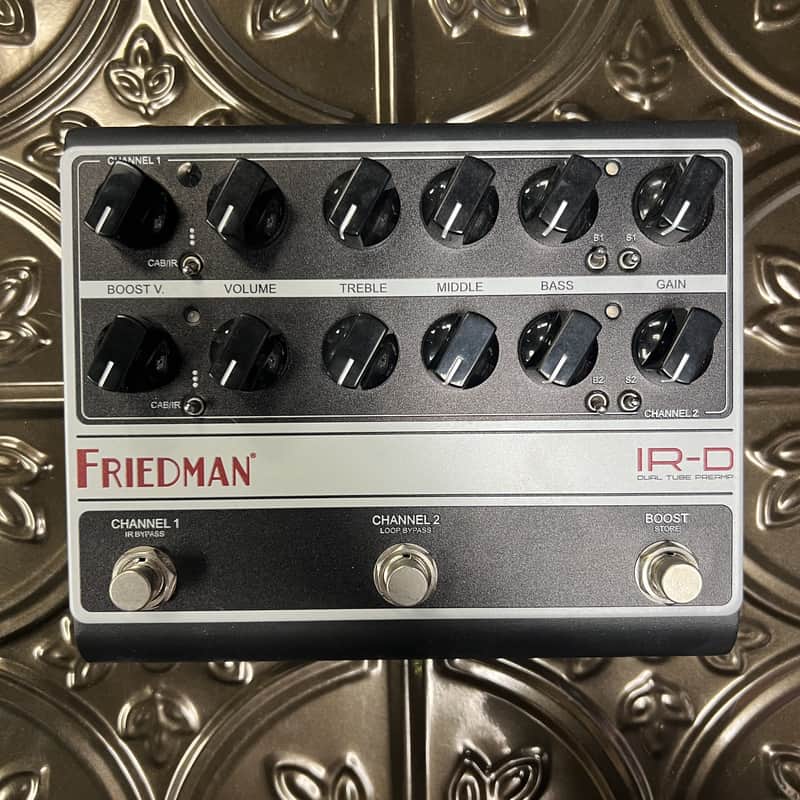 Used Friedman IR-D- Dual Tube Preamp & DI - Simple All-Tube | Reverb