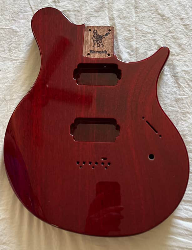 Warmoth Velocity body 2023 - Transparent Red | Reverb