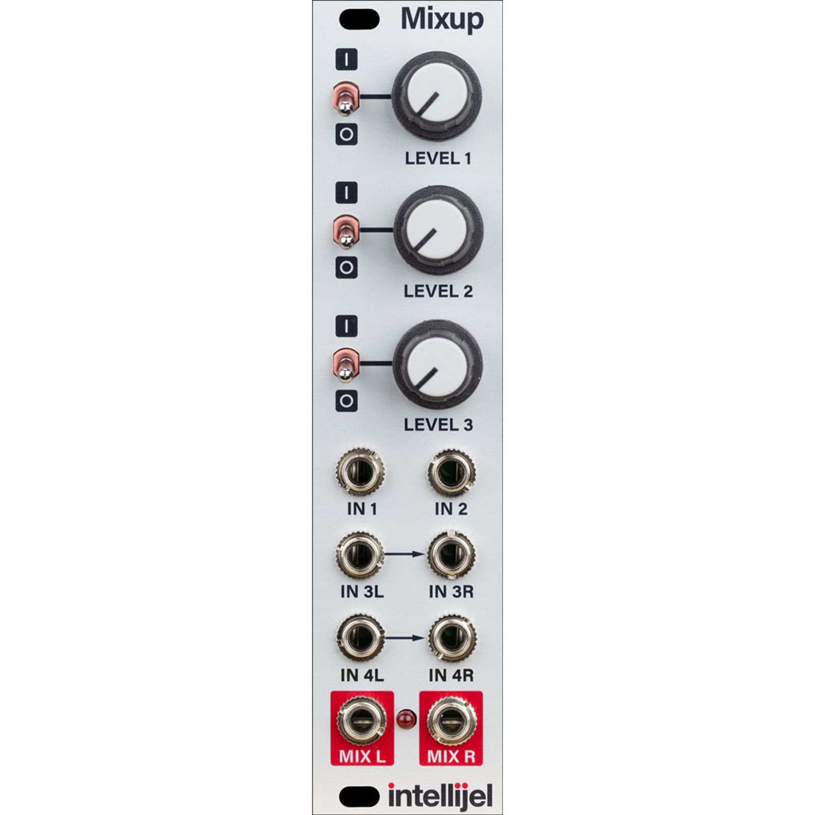 Intellijel Mixup Chainable Utility Mixer Eurorack Synth | Reverb