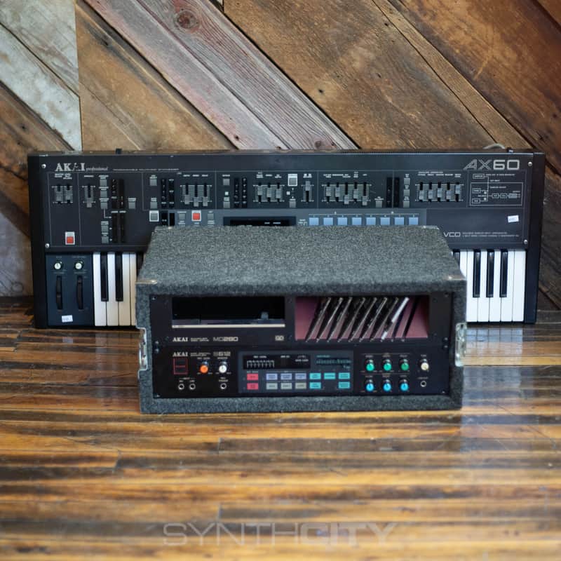 Akai AX60 S612 and MD280 Sampler System | Reverb
