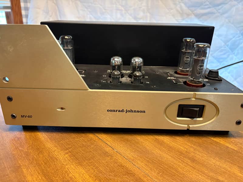 Conrad-Johnson MV-60 Stereo Tube Powered Amplifier | Reverb