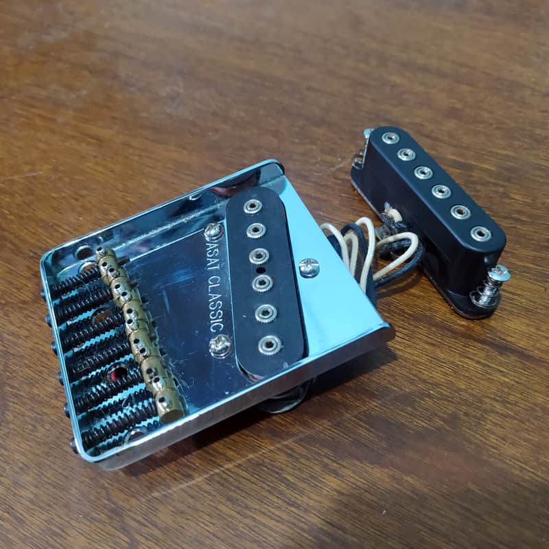 G&L MFD ASAT Classic Pickups Set (Bridge & Neck) w/ Bridge | Reverb