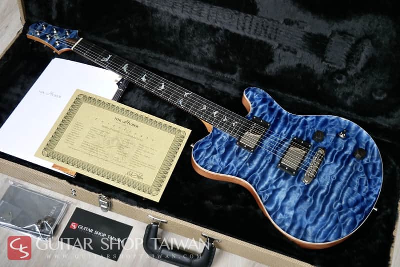 Nik Huber Dolphin II Hand-selected 5A Top-Atlantic Blue | Reverb