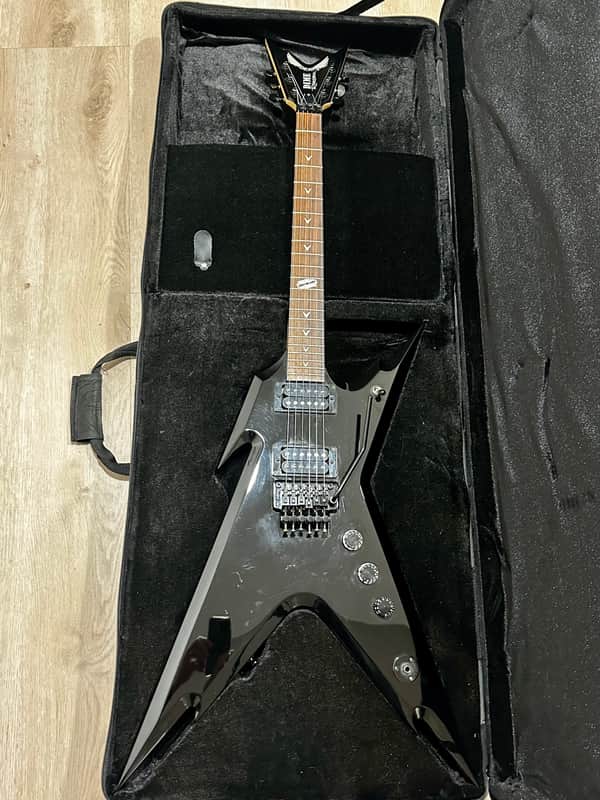 Dean Dimebag Razorback Floyd 2011 - Classic Black | Reverb Finland