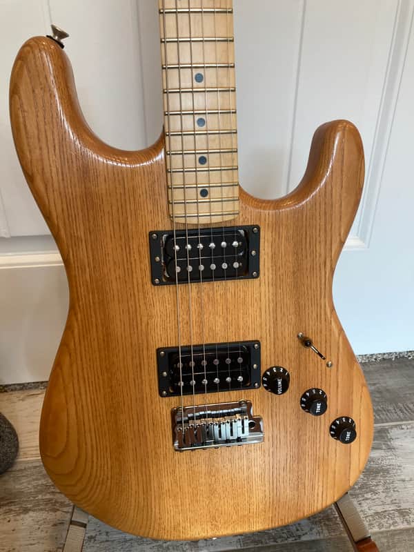 Warmoth Stratocaster - Natural swamp ash, LOADED BODY ONLY. | Reverb