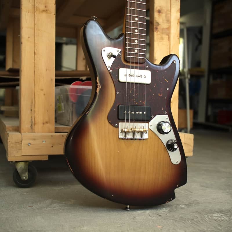 Lewis Guitars Minnow – Sunburst - Ottawa River Burst – | Reverb Malta