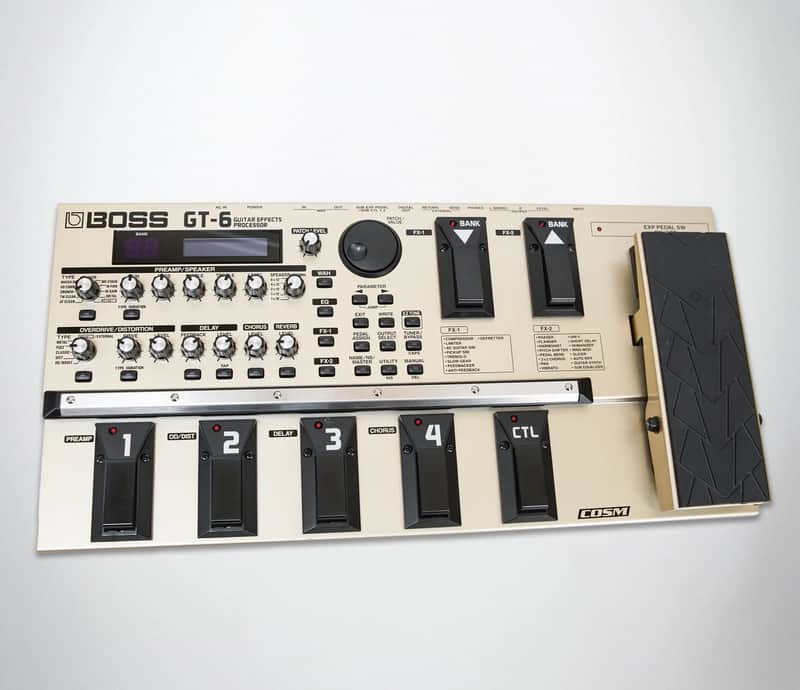 Boss GT-6 Multi-Effect Unit 2001 - 2005 - Gold | Reverb