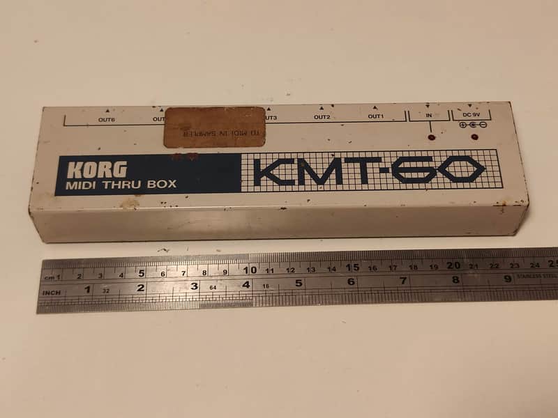 Korg KMT-60 MIDI Thru Box - 1-In / 6-Out - Vintage Made in | Reverb