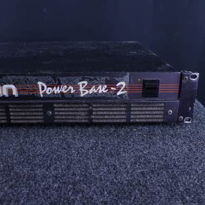 Crown Power Base 2 2-Channel Power Amplifier 1990s - Black | Reverb