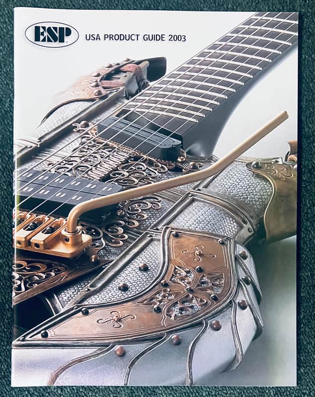 ESP LTD Product Catalog 2003 | Reverb