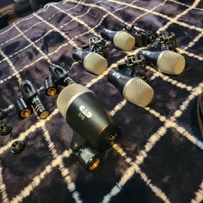 CAD Stage 7 Drum Mic Pack Deluxe 7 Piece Set with Case | Reverb