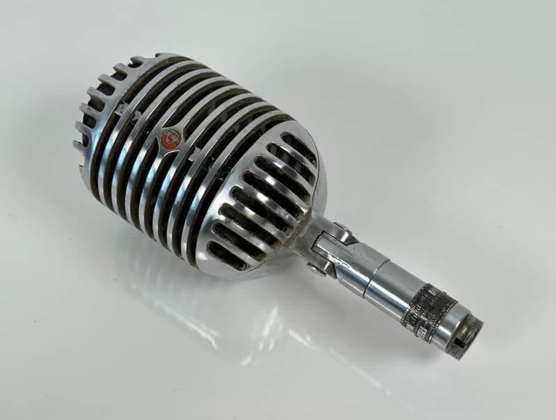 Vintage Shure Fatboy 55B Microphone 1960's | Reverb