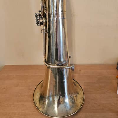 Tuba “Bb" Soviet 3 Valves Brass Pipe Wind Instrument Horn | Reverb