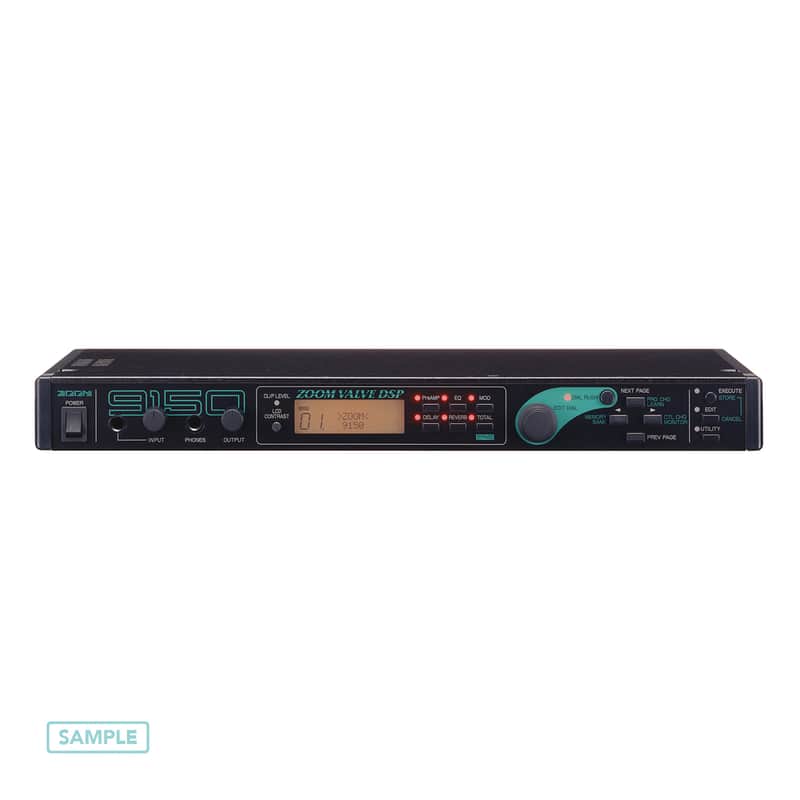 Zoom 9150 Valve DSP Vintage Multi-Effect Rack Unit | Reverb France