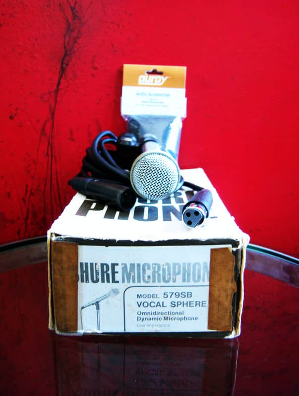 Vintage 1970's Shure 579SB dynamic omni-directional | Reverb