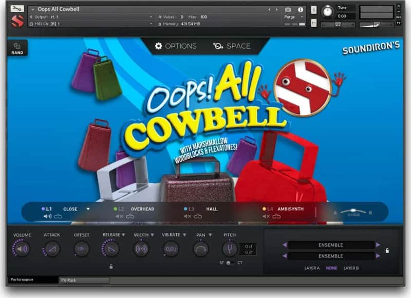 Oops! All Cowbell (Download) | Reverb
