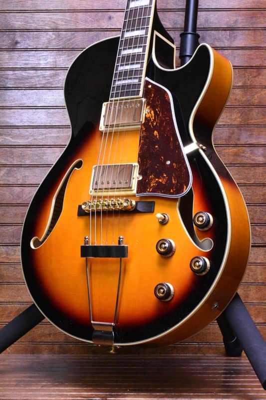 Ibanez AG75GBS Hollow Body, Brown Sunburst | Reverb