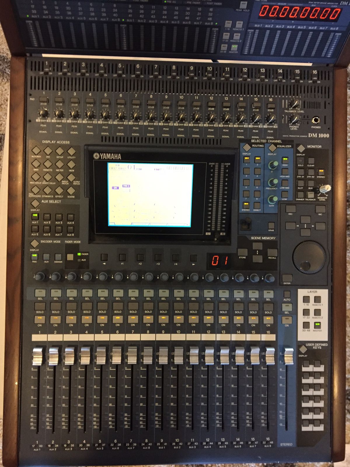 Yamaha DM 1000 VCM v2 Digital Production Console | Reverb