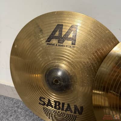 Sabian 15" AA Metal-X Hihat Cymbals | Reverb