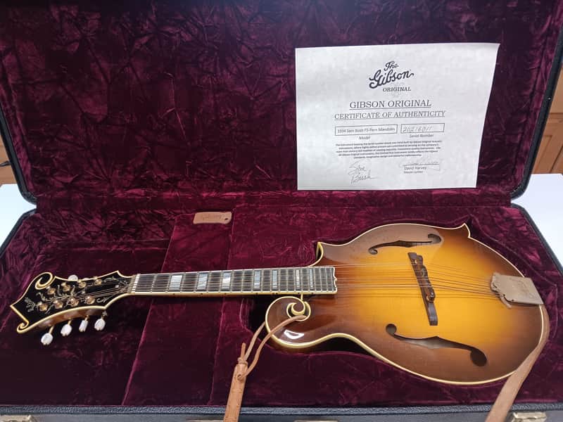 2012 Gibson Sam Bush Inspired by '34 Fern F5 Mandolin Triple | Reverb