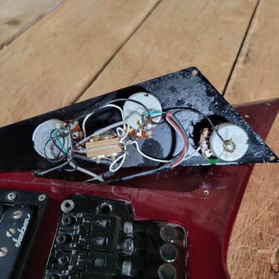 Jackson Professional Rhoads Standard 1993 - Deep Metallic Red | Reverb