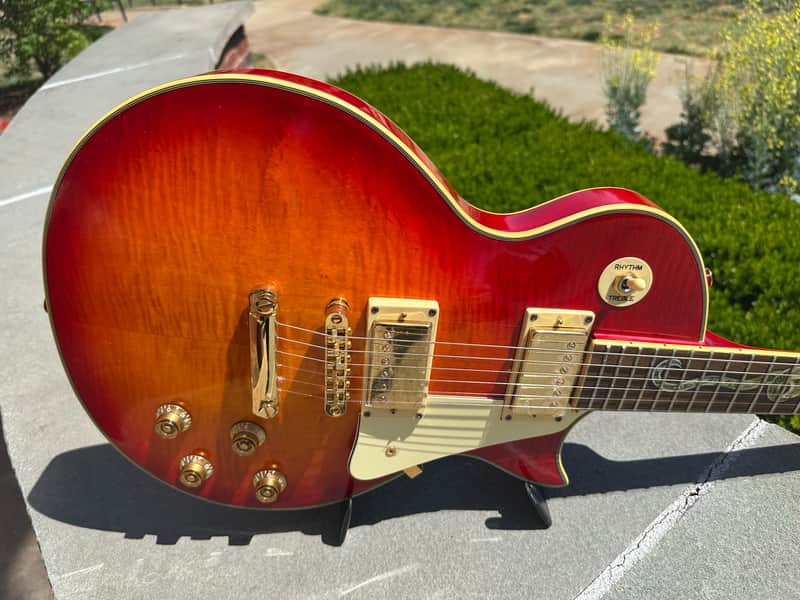 Jay Turser JT-200 Serpent 2004 - Cherry Burst Hard Case | Reverb