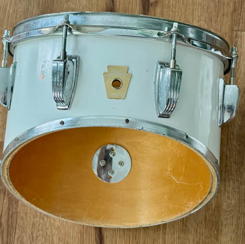 Ludwig 12" Tri Tom Tri-Tom Marching Drum Classic Maple White | Reverb