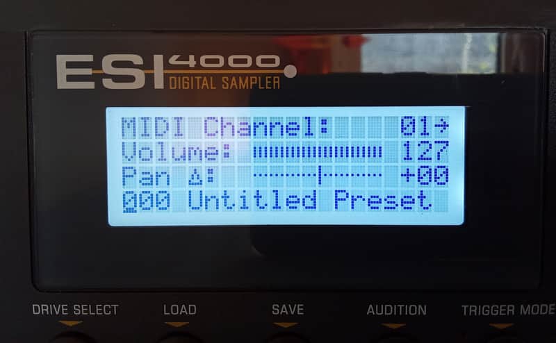 New grey lcd display for Emu Esi 2000 / Emu Esi 4000 | Reverb