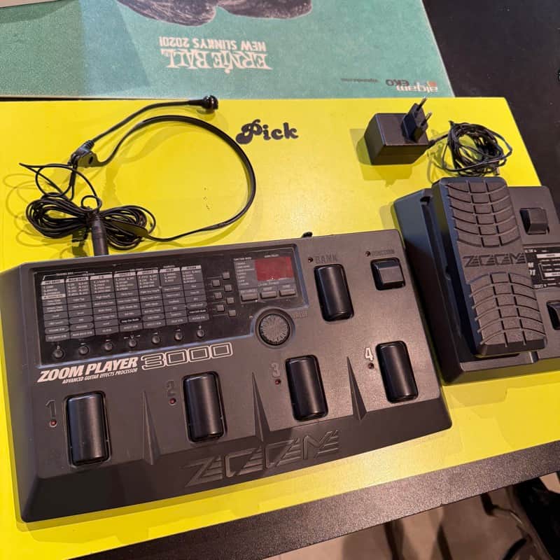Zoom 3000 player + ZOOM RP01 + MICROFONO | Reverb