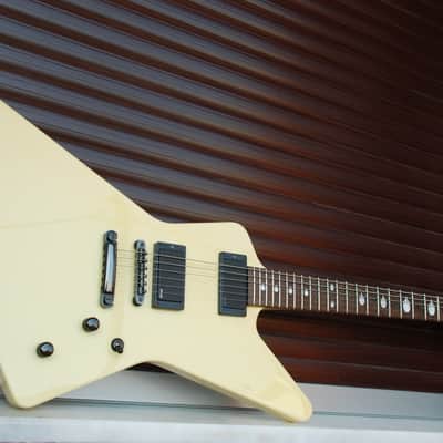 ESP Mx-220 James Hetfield Eet Fuk Olympic White Metallica | Reverb