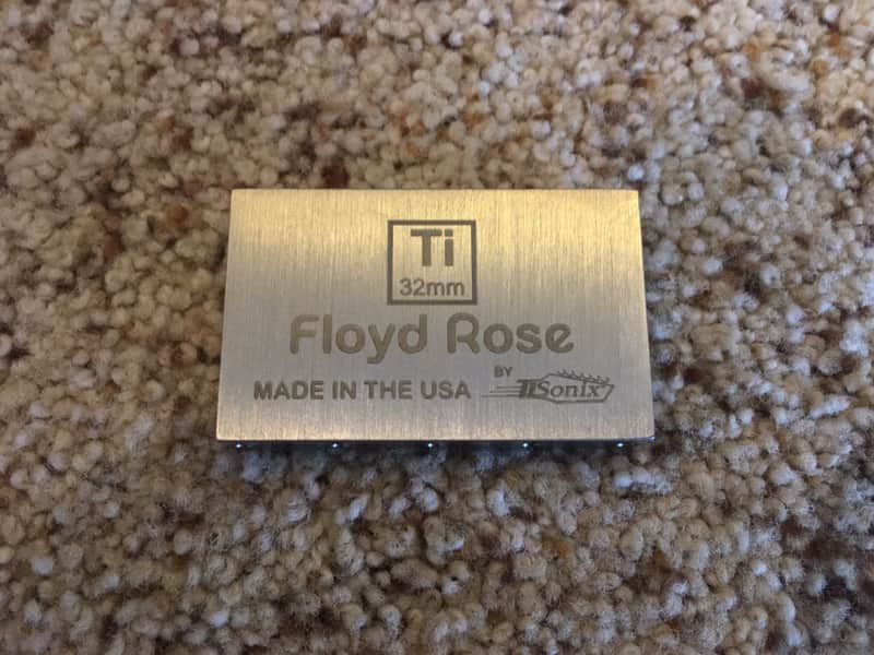TiSonix Floyd Rose Titanium tremolo sustain block 32mm | Reverb