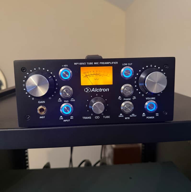 Alctron MP100V2 Single Channel, Tube / Solid state preamp | Reverb
