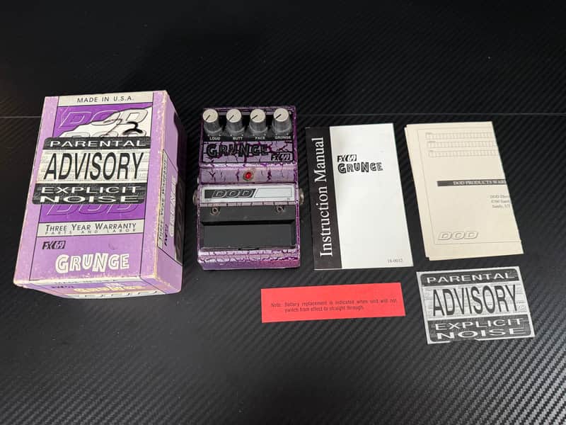 DOD Lamb Series FX69 Grunge Distortion Pedal with Box - | Reverb